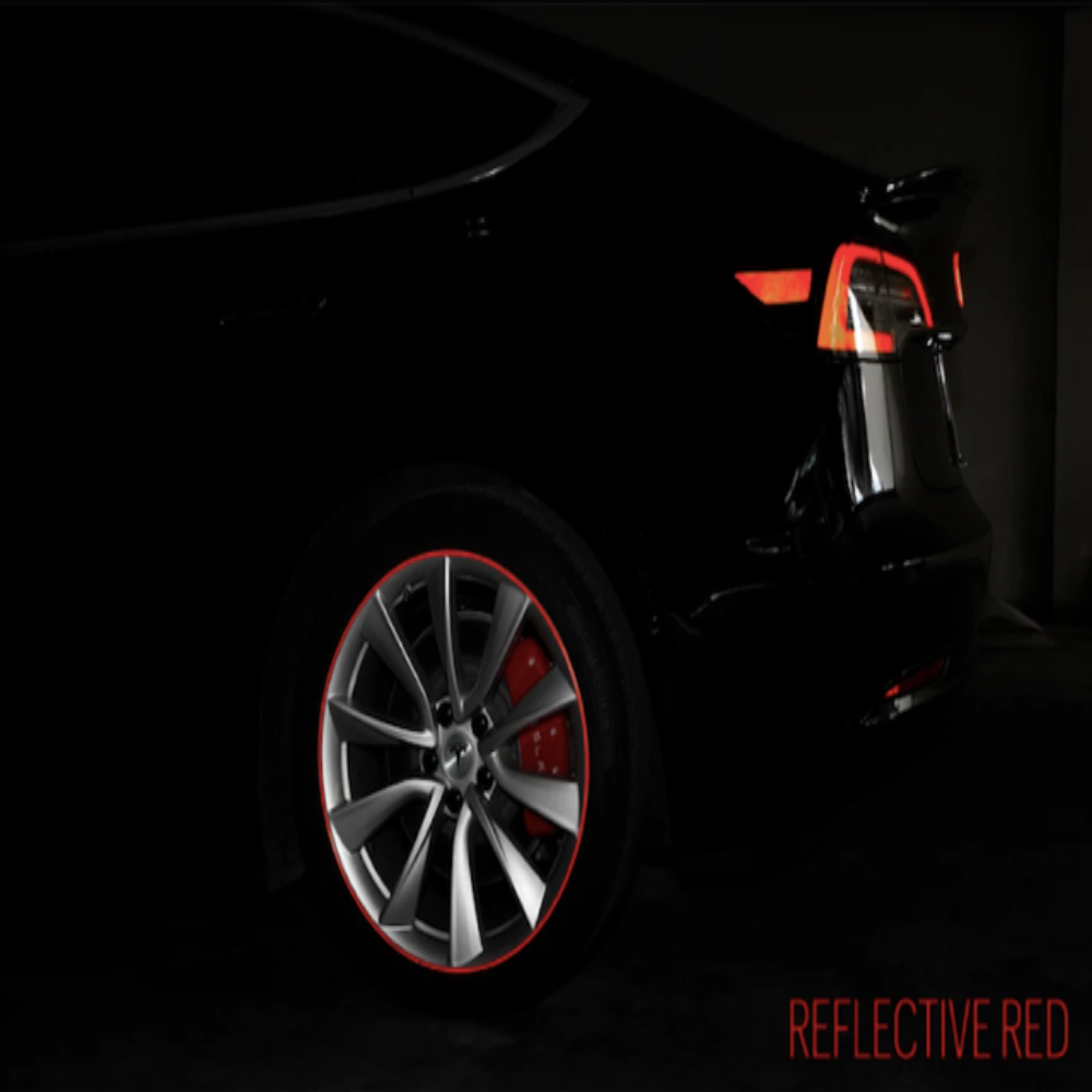 Red Reflective Rim Tape For Cars | Exterior Car Accessories – RimPro-Tec